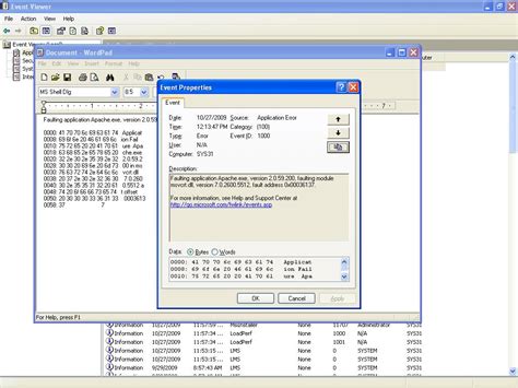 Windows Faulting Module Msvcrt Dll What Is Msvcrt Dll Server Fault