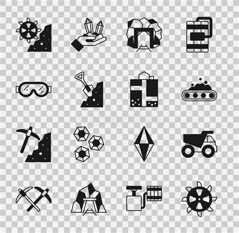 Mining Safety Icon Stock Illustrations 2641 Mining Safety Icon Stock
