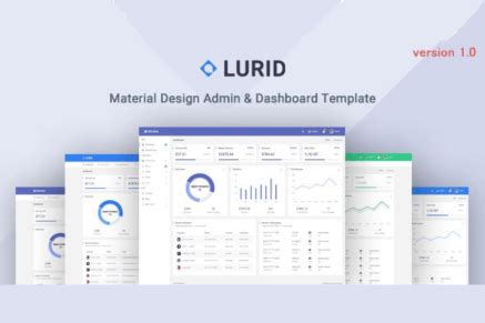 Bootstrap Admin And Dashboard UI Kit Lurid