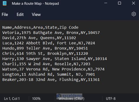 How To Make Route Map In Excel 2 Simple Ways ExcelDemy