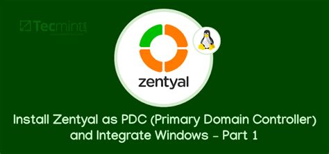 Install Zentyal And Add Windows To Primary Domain Controller