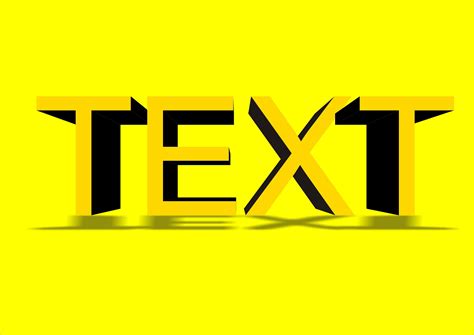D TEXT IN COREL DRAW D Text Coreldraw Text