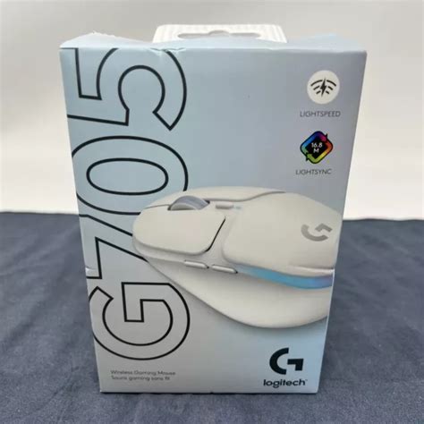 Logitech G705 Lightspeed Rgb Wireless Gaming Mouse 910 006365 £56 01