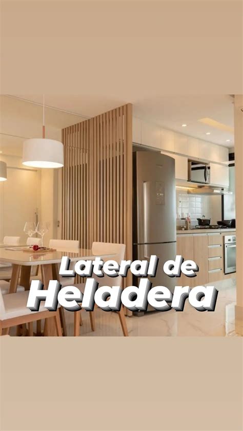 Oculta El Lateral De Tu Heladera De Forma Sencilla Ideas Para