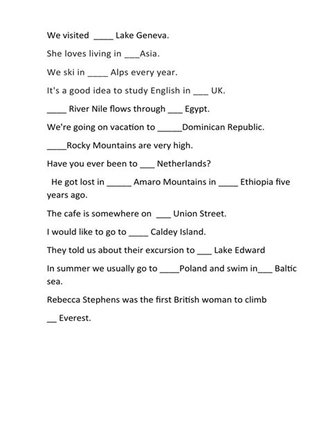 Articles With Geographical Names Pdf