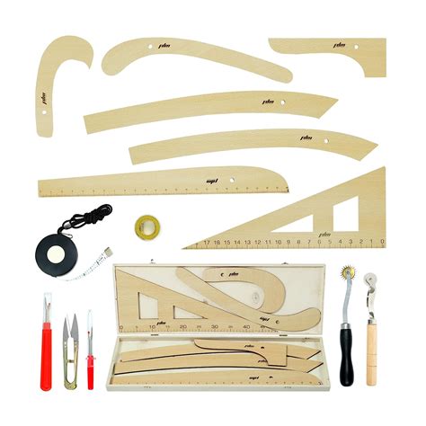 FDM Regla De Dibujo De Madera De Piezas Modelo De Regla Curva Y Recta Para Sastres Modelistas