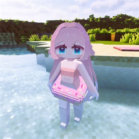 Pink Chibi Yes Steve Model Minou Shop