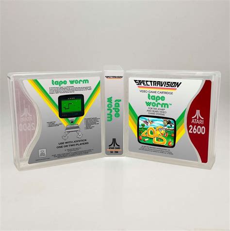 Atari 2600 Cartridge Case No Game Tape Worm Etsy In 2023 Atari 2600