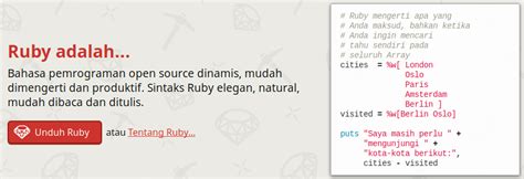 Apa Itu Ruby