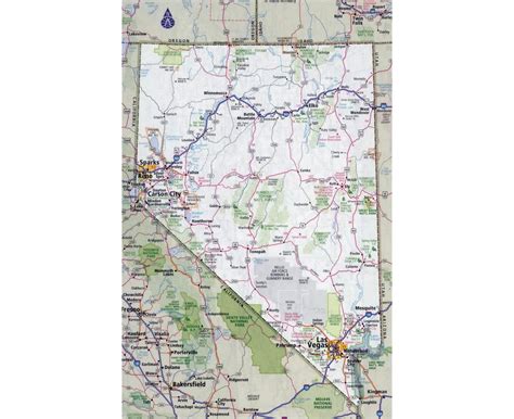 Road Map Of Nevada Highways