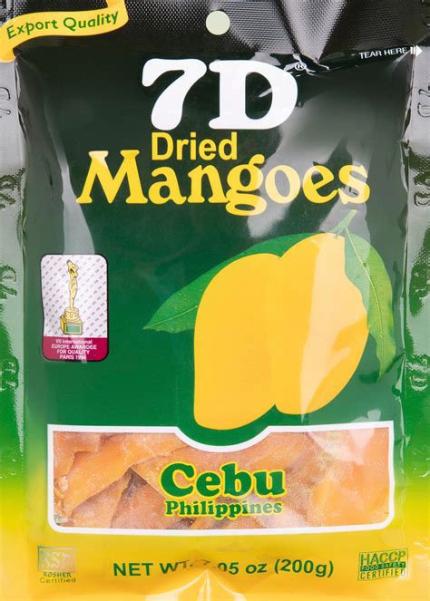 Shop 7d Dried Mangoes 200 Grams Kultura Filipino Support Local