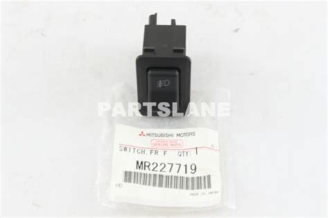 Mitsubishi MR227719 Genuine OEM Switch Front Fog Lamp FR FOG LAMP ...