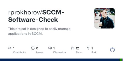 github rprokhorov sccm software check this project is designed to