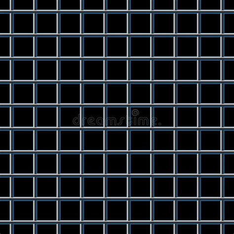 Metal Grid Seamless Pattern Stock Illustration Illustration Of Texture Metal 33000855