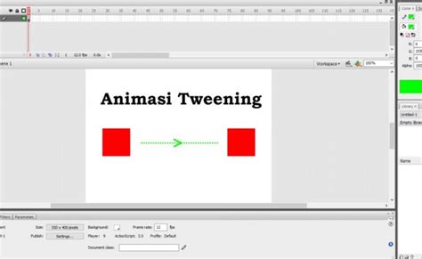 Seri 3 Membuat Animasi 2d Menggunakan Teknik Tweening