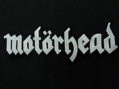 Motorhead Logo Punk Rock Band Embroidery Iron On Patches 10 Pcs