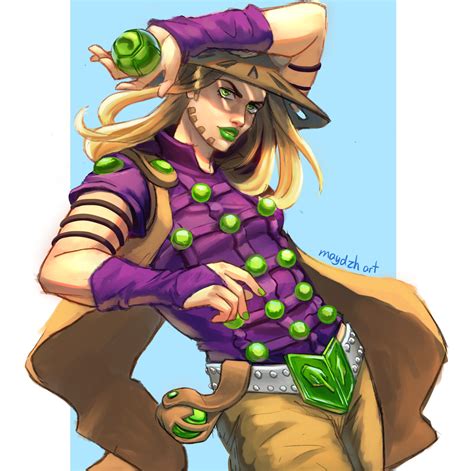 Fanart Of Gyro Zeppeli That I Did Using 42 Off