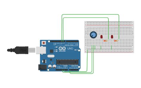 Circuit Design Тема 5 Задание 7 Tinkercad