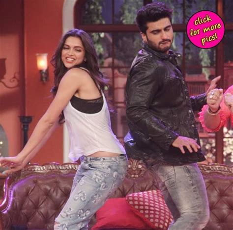 Comedy Nights With Kapil Arjun Kapoor And Deepika Padukone Shake Their