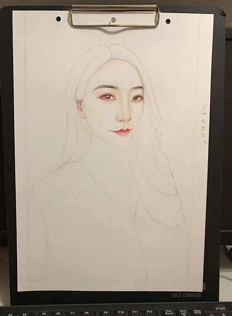 彩铅 人物篇画颖儿goforward 站酷zcool
