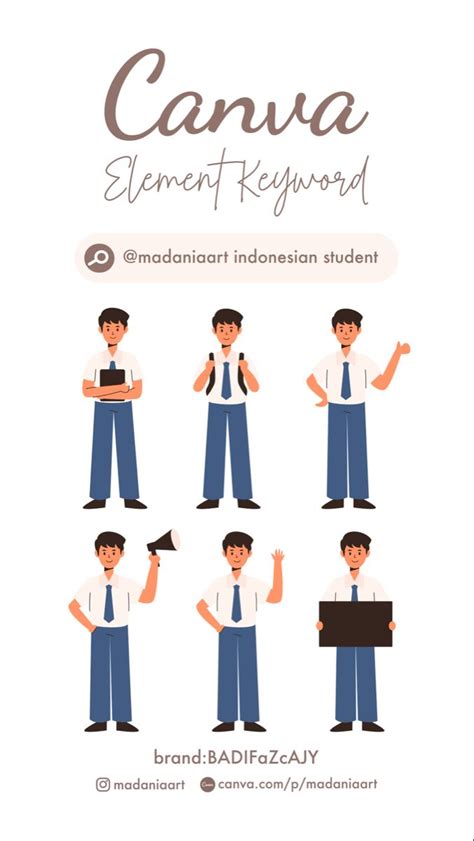 Canva Element Keyword For Indonesian Babe Presentasi Desain Pamflet Inspirasi Desain Website