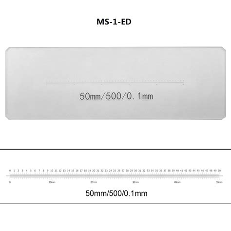 Microscope Calibration Stage Micrometer Glass Slid Vicedeal
