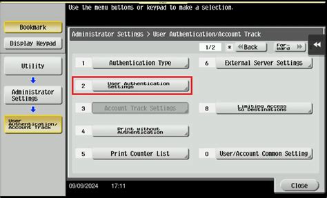 issue unable to scan and save document to an external memory when user