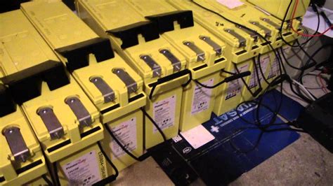 16 More Powersafe 12v170f Agm Telecom Batteries Youtube