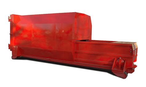 Single Cylinder Integrated Compactor Self Contained Compactors Durabac