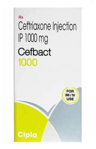 Cefbact Infection Injection Price From Rs0unit Onwards