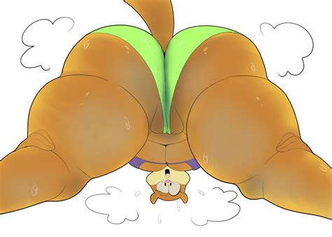 Rule 34 1girls Ass Barrybbeesly Bent Over Big Ass Big Boobs Big