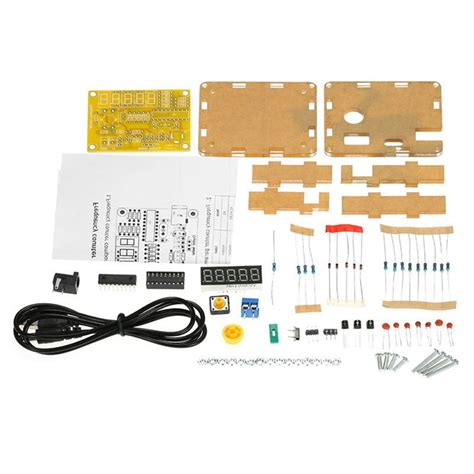 Hz MHz Crystal Oscillator Digit Display Frequency Counter Tester Walmart Com