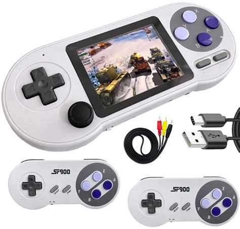 Przeno Na Mini Konsola Do Gier Dla Dzieci SF2000 RETRO 8000 GIER 2