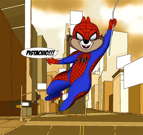 Chip N Dale Spiderchip By Reigntheweremunk On Deviantart