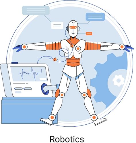 Premium Vector Robotics Scientific And Technical Metaphor Production