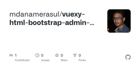 GitHub Mdanamerasul Vuexy Html Bootstrap Admin Template