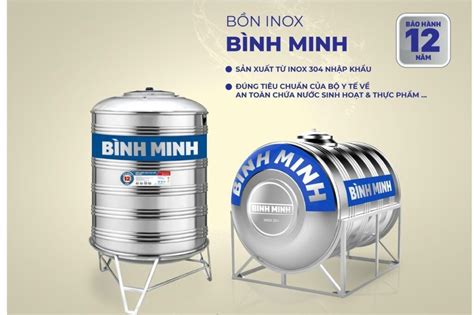 Bồn Nước Inox Giá Rẻ Top 3 Thương Hiệu Uy Tín Trên Thị Trường