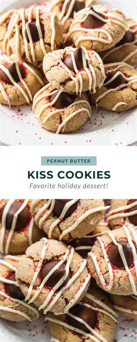 Peanut Butter Kiss Cookies Fit Foodie Finds