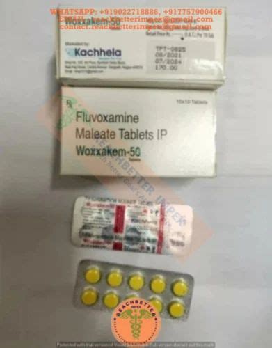 Fluvoxamine Maleate Tablets At ₹ 60 Stripe Fluvoxamine Tablets In