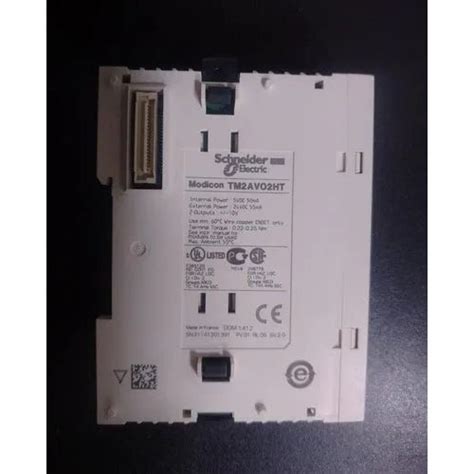 Tm2avo2ht Schneider Analog Output Module Color White At Best Price In Indore Ecowiztech