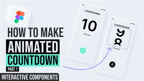 Animated Countdown Timer Figma Interactive Components Youtube