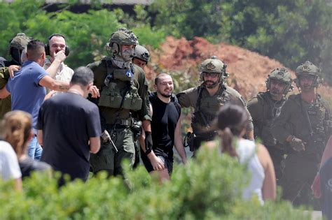 Israel Rescues 4 Hostages In Military Operation Gazan Officials Say