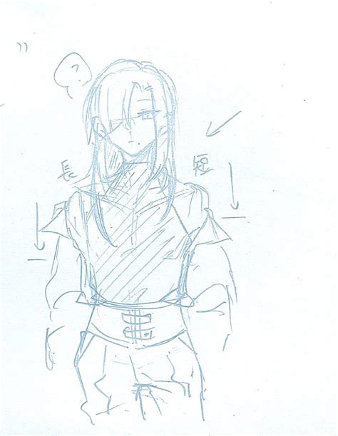 良知 On Twitter 案出し段階での霞が髪下ろした落書きこっち貼ってないわ サイドテールにしてお団子にしてるので解いたらこうです