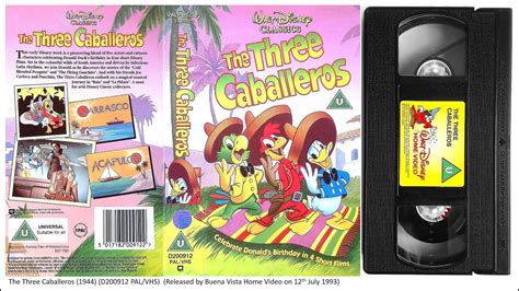 The Three Caballeros Vhs