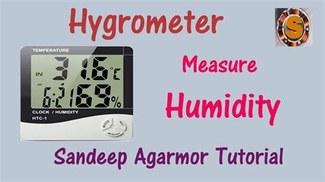 Hygrometer Measure Humidity Youtube