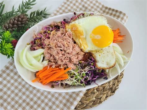 참치새싹비빔밥 만드는법 참치비빔밥 양념장 만들기 새싹요리 네이버 블로그