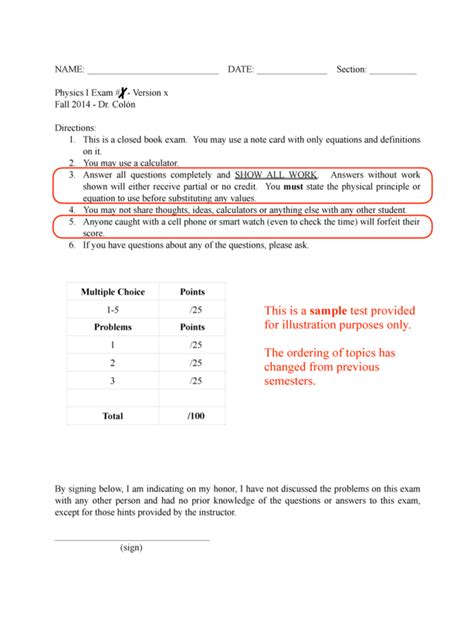Exam 04 Physics I