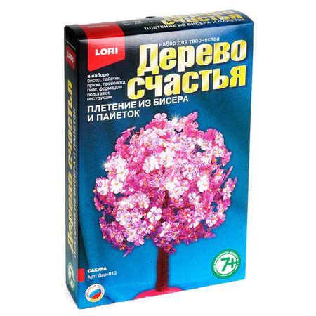 Набор для творчества LORI Дерево счастья. Сакура купить по цене 450 ₽ в ...