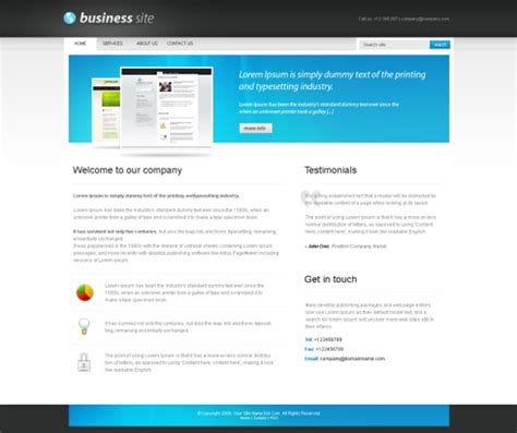 BusinessPro XHTML Template Corporate CSS Templates CSS Templates