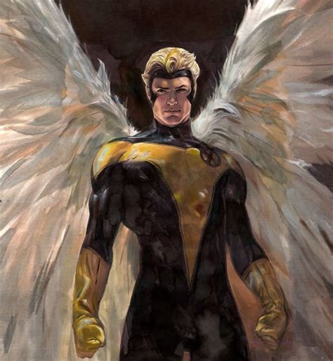 Angel By Berto Martinez Xmen Comics Marvel Comics Art Marvel